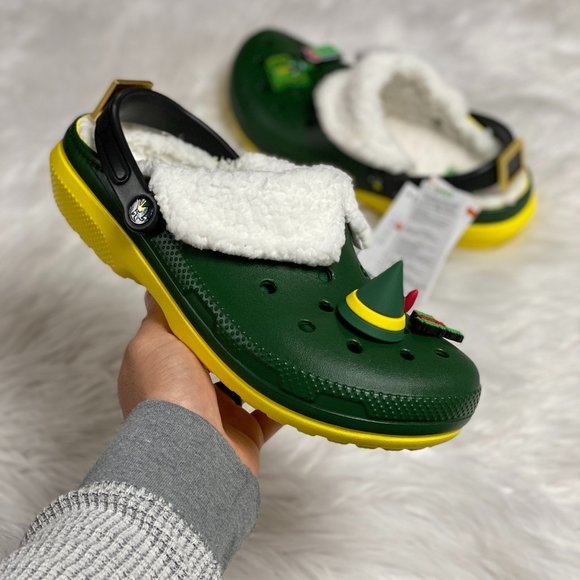 CROCS | Shoes | Crocs Classic Clog Buddy The Elf Mens Christmas Clogs ...